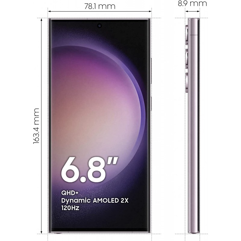 SAMSUNG GALAXY S23 Ultra 5G - 256 Go - Violet
