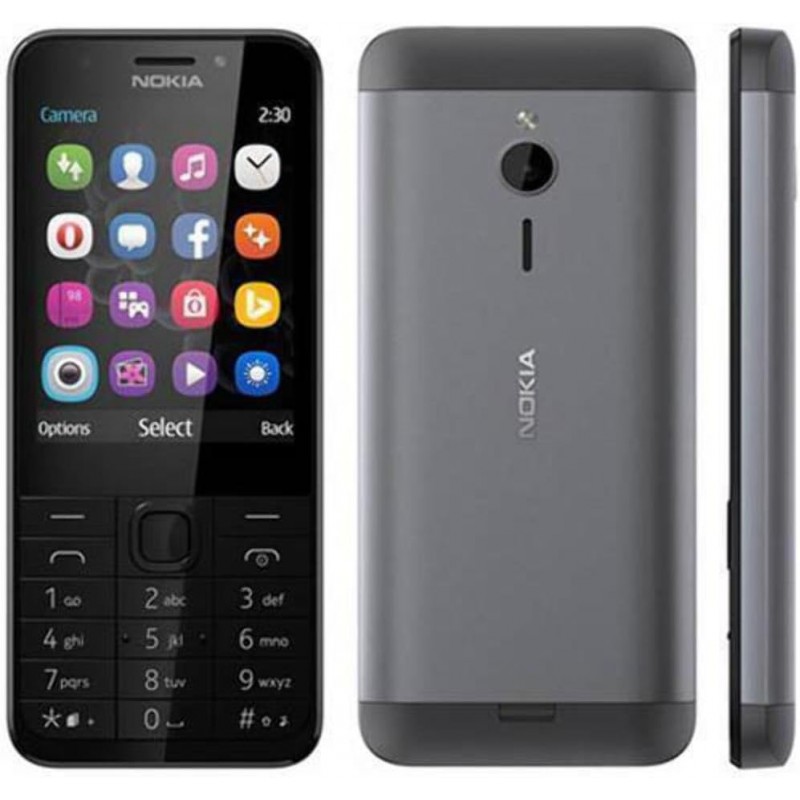 NOKIA 230 Dual Sim - 16 Mo - NOIR